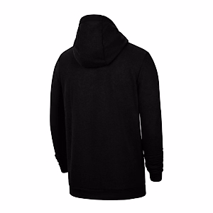 Nike Dry Hoodie Full Zip Fleece Black/White MD
