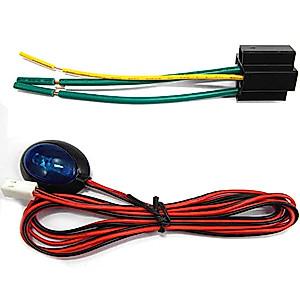 Car Horn Siren Alarm,Universal Car Alarm Security Protection System with 2 Remote Controls,7-Level Sensitivity,12v,Anti-Theft Device,No Thread Trimmin,Non-Destructive Installation (CW-12802B-8101)
