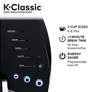 Keurig K-Classic Coffee Maker with Newman's Own Organics Newman's Special Blend, 32 Count