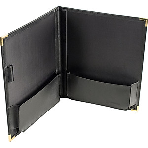Pro Tec F2BK Deluxe Sheet Music Folder,Black