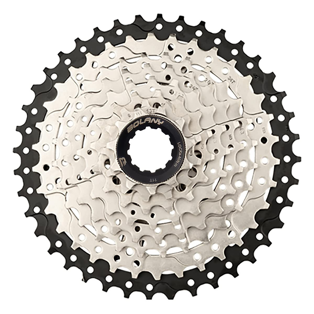 BOLANY Bike 8/9/10 Speed Cassette 11-25T/32T/36T/40T/42T/46T/50T Fit for MTB Bike, Road Bicycle, Lightweight Freewheel, Compatible with Shimano SRAM Sunrace