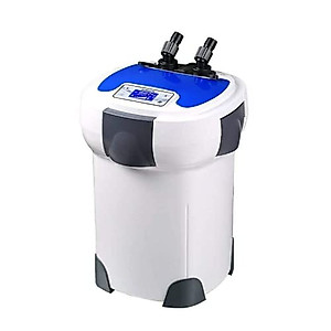 SunSun HW-3000 UV 9W 5-Stage External Canister Filter 793gph, White