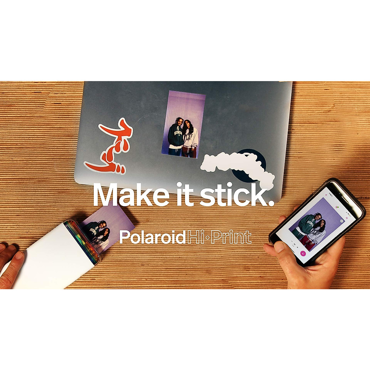 Polaroid Hi-Print Paper - 2x3 Paper Cartridge (20 Sheets) Dye-Sub (Not ZINK) Cartridge