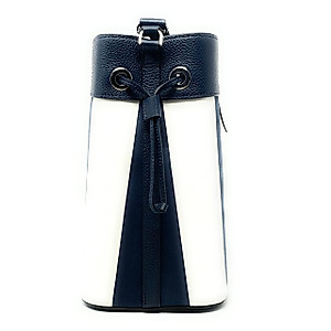 Kate spade new york MARTI EVEN STRIPE JACQUARD BLAZER BLUE LARGE BUCKET