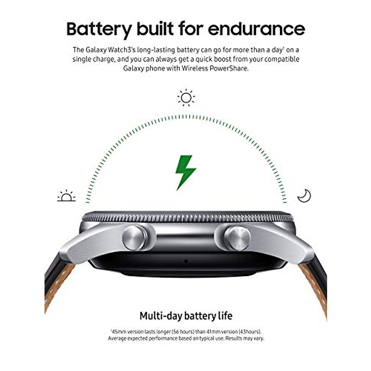 Samsung Galaxy Watch3 Watch 3 (GPS, Bluetooth, LTE) Smart Watch with Advanced Health Monitoring, Fitness Tracking, and Long Lasting Battery (Silver, 41MM) (Renewed)