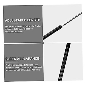 KALLORY Vision Test Stick Glasses Set Tablet Accessories Handheld Whiteboard Extendable Presentation Pointer Hand Pointer Stick Handheld Pointer for Teachers Eye Exam Device Visual Wand