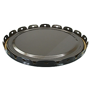 Poly Farm Crimp On Gasketed Steel Lid for 5 Gallon 28 Gauge Pails (10)