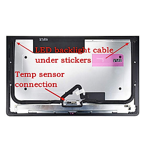 WARWOLFTEAM LCD Screen Display Replacement 21.5" LCD Screen Compatible with iMac A1418 2012-2015 Display LM215WF3 SD D1 D2 D3 D5 Free Adhesive Kit