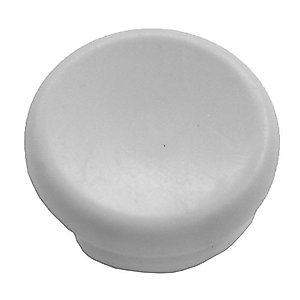 Replacement 3D Analog Joystick Thumb Button Stick Cap Cover Grips for 3DS LL / 3DS XL（White）