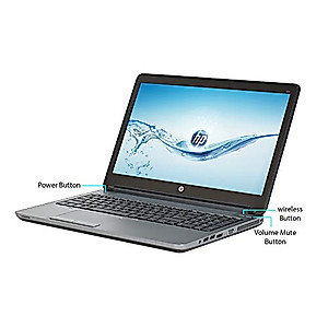 HP 650 G1 15.6inch Laptop, Intel Core i5-4200M 2.5GHz, 8GB Ram, 500GB HDD, DVD, Windows 10 Pro 64bit (Renewed)