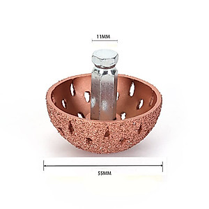 Low Speed Air Tire Buffer Tire Repair Tool Polishing Tool Kit, Truck Pneumatic Tire Grinder 2800RPM 55mm