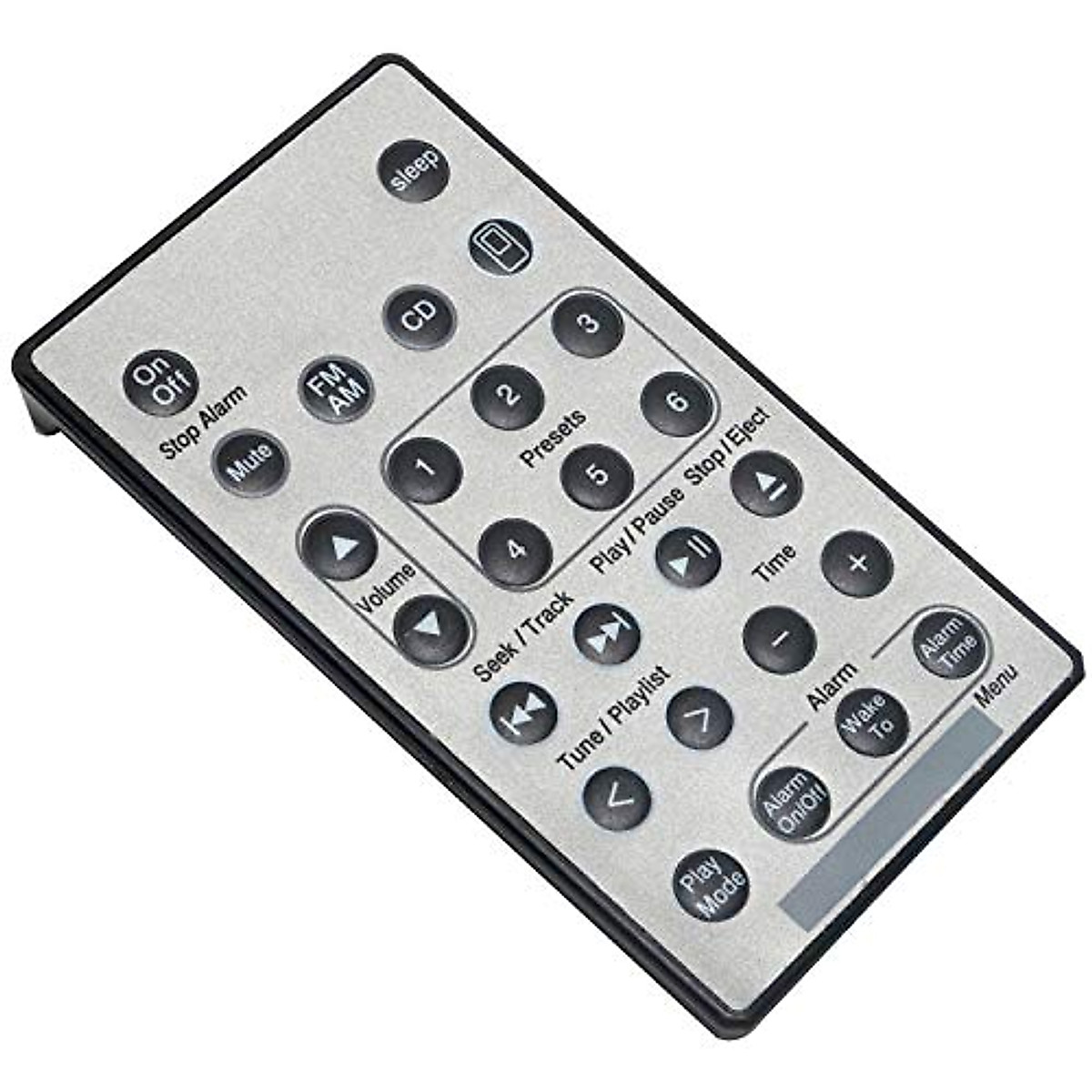 PERFASCIN Replaced Remote Control Controller Compatible with Bose Wave Music Player I II III Bose Wave Music System Audio System AWRCC1 AWRCC2 (Silver)