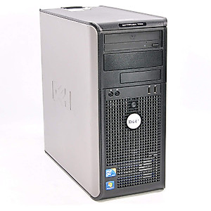 DELL Optiplex, Intel Core 2 Duo 2600 MHz, 500Gig Serial ATA HDD, 2048mb Memory, DVD ROM, Windows XP Professional-Power Cord (Renewed)']