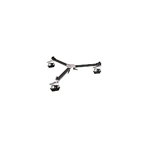 Manfrotto 114MV Cine/Video Deluxe Dolly for Tripods with Spiked Feet (#3198)
