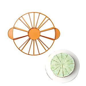 Cake Portion Markers, Cake Slice & Pie Slicer Divider Cutter, Double Sided to Mark 10 or 12 Slices