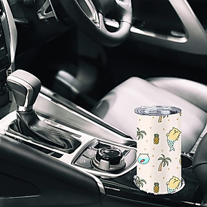 XccMe 30oz Skinny Tumbler Replacement Lids 2 Pack,Spill Proof Splash Resistant Silicone Sliding Covers,Straw Friendly, BPA Free