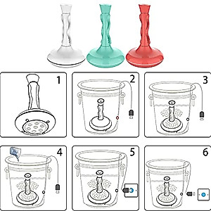 Mini Portable Washing Machine, USB High-Power Ultrasonic Turbine Washing Machine, Portable Washing Machine for Travel Business Trip or College Rooms (White)