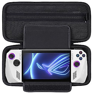 co2CREA Hard Case and Silicone Case Replacement for ASUS ROG Ally 7" 120Hz Gaming Handheld with 2-Pack Screen Protector