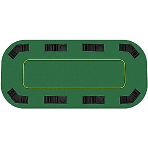 Trademark Texas Holdem Folding Poker Table Top