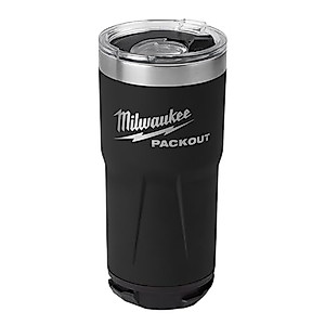 Milwaukee Packout Insulated Tumbler 590 Ml (Black) - 48-22-8392B