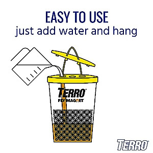Victor TERRO T524 Poison-Free Hanging Disposable Fly Trap
