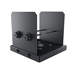 Ozco Building Products 52109 Ironwood Lite 8x8 Post Base, (1 per Pack), Black