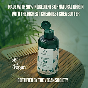 The Body Shop Shea Intense Repair Conditioner – For Dry to Very Dry Hair Prone to Breakage – Vegan – 8.4 oz