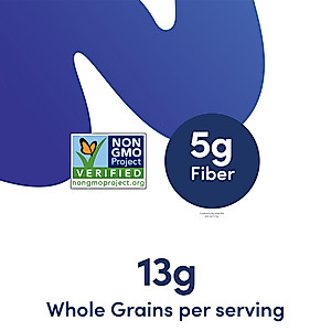 Kashi Cold Breakfast Cereal, Vegan, Organic Fiber, Blueberry Clusters, 13.4oz Box (1 Box)