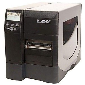 Z Series ZM400 - Label printer - B/W - direct thermal / thermal transfer - Roll (4.5 in) - 300 dpi - up to 479.5 inch/min - Parallel, Serial, USB, 10/100Base-T (Renewed)
