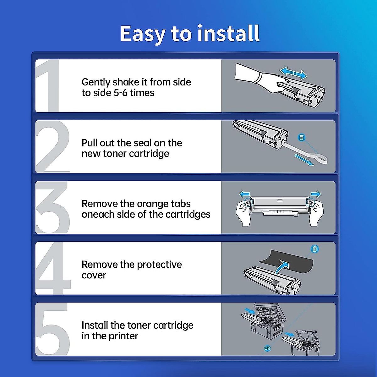 CYMBAINK Black 94A CF294A Replacement for 94A CF294A CF294X Toner Cartridge Compatible for Laserjet Pro M118dw Toner Cartridge MFP M148dw M148fdw M148 M118 M149fdw M149 Printer (2 Pack)