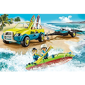 Playmobil Beach Car with Canoe