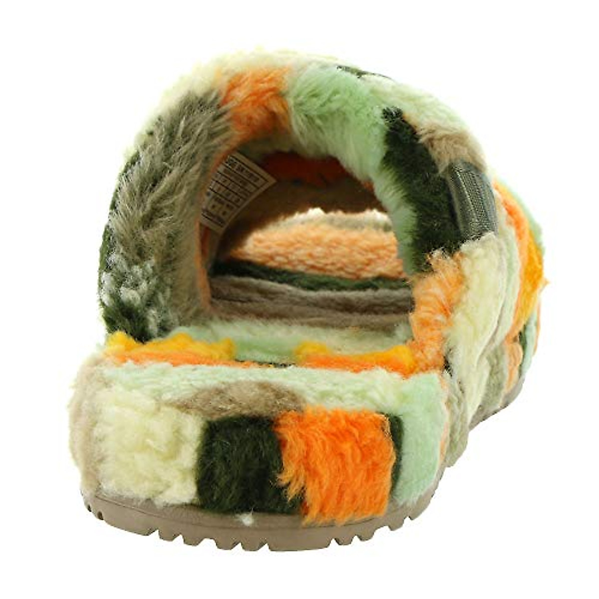 UGG Men's Fluff You CALI Collage Slipper, Olive, 9