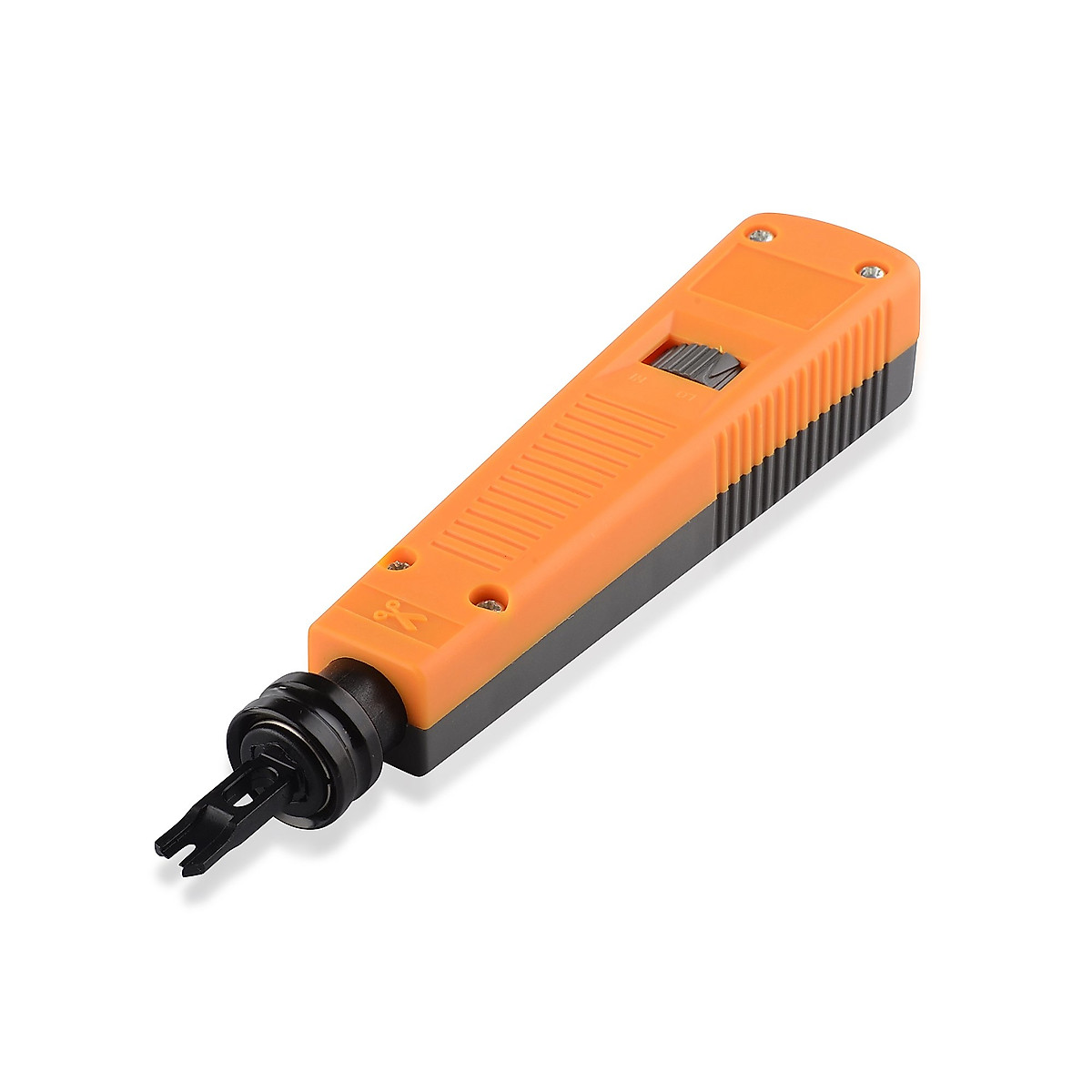 Cable Matters UL Listed 12-Port Cat6, Cat 6 Vertical Mini Patch Panel with 89D Bracket & 110 Punch Down Tool with 110 Blade