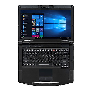 Toughbook 55, FZ-55, MK1, Intel Core i5-8365U, 1.6GHz up to 4.1GHz, 6MB Cache, 14.0" HD Non-Touch, 8GB, 512GB SSD, HDMI, BT, USB-Ax2,USB-Cx1, LAN, Webcam, Backlit Keyboard, Windows 10 Pro (Renewed)