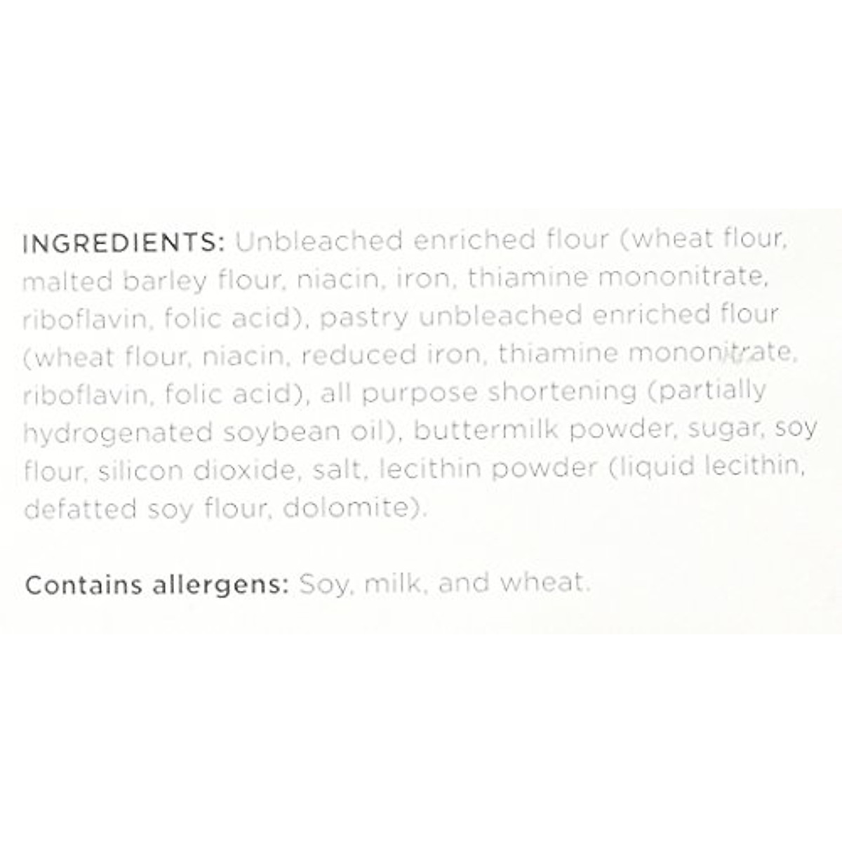 Augason Farms Buttermilk (No Leavening) Biscuit Mix 2 lbs 15 oz No. 10 Can, 5-80410