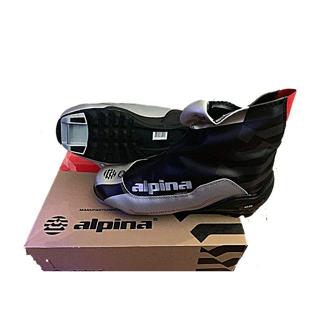 ALPINA T28 Ski Boots NNN Men's NNN Touring XC Ski Boots Pair New (Men US size 10 - Euro 44)