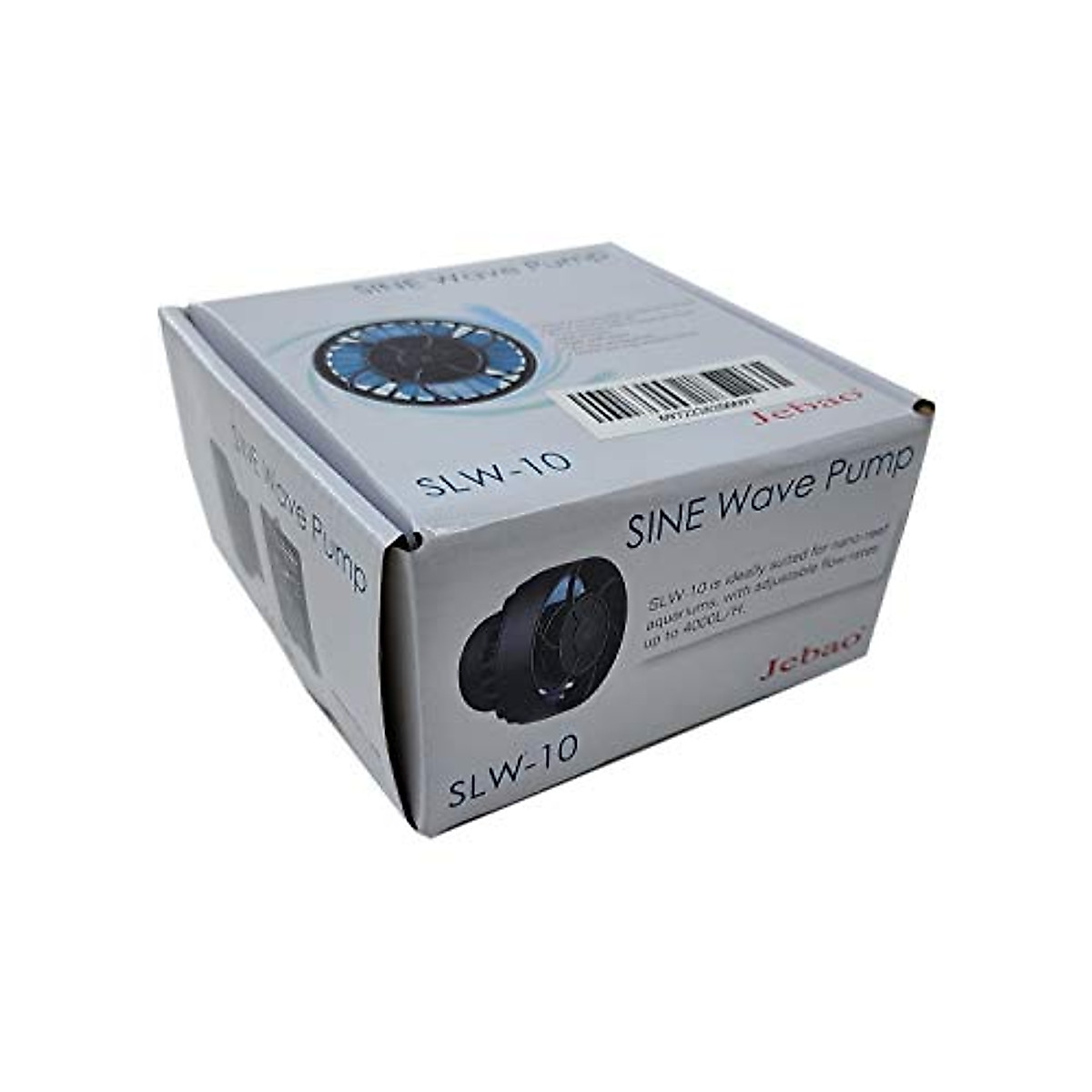 Jebao SLW Wave Maker Flow Pump with Controller for Marine Reef Aquarium (SLW-10, 1065 GPH)