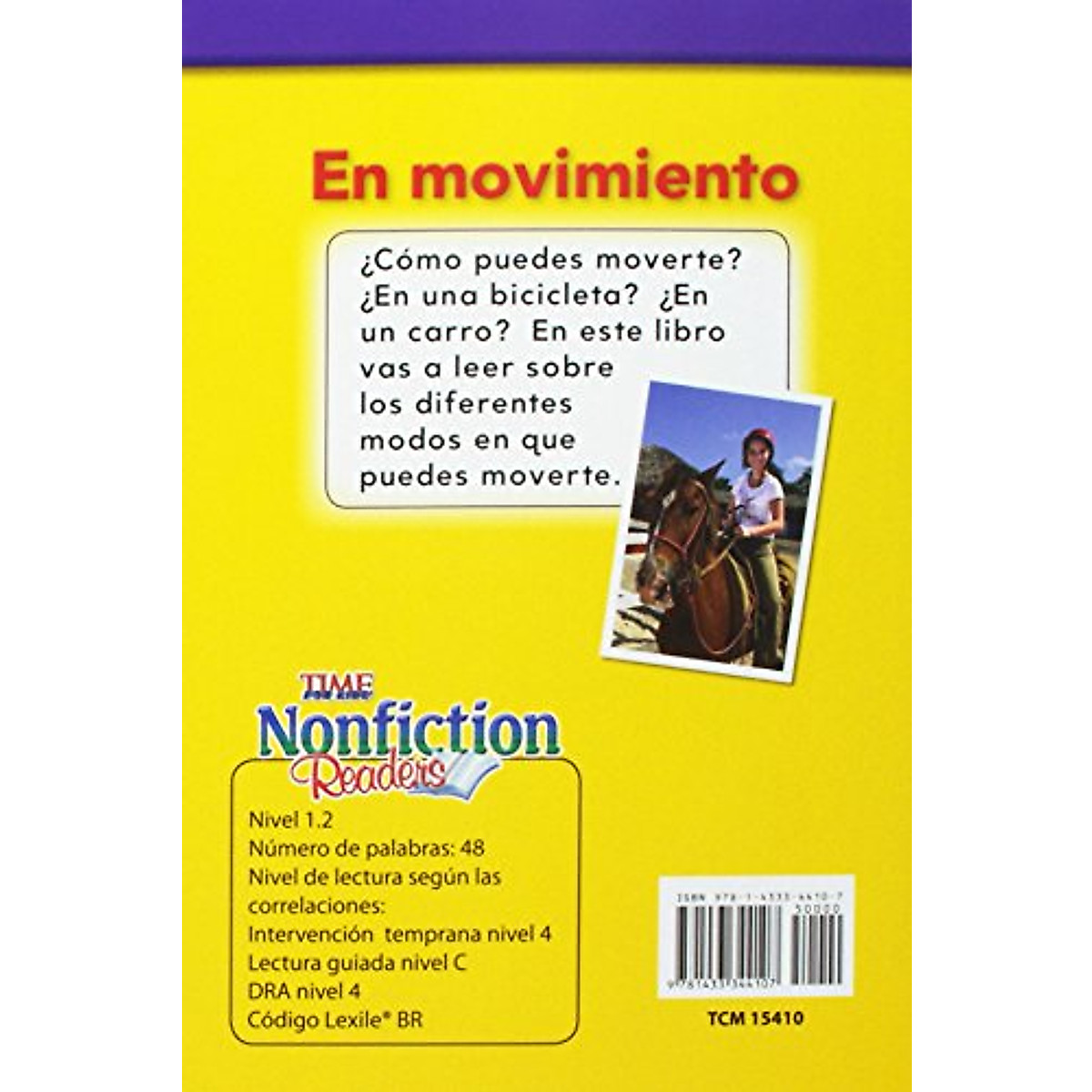 Teacher Created Materials - TIME for Kids Informational Text Readers (Spanish) Set 1 - 10 Book Set - Grade 1 - Guided Reading Level A - I