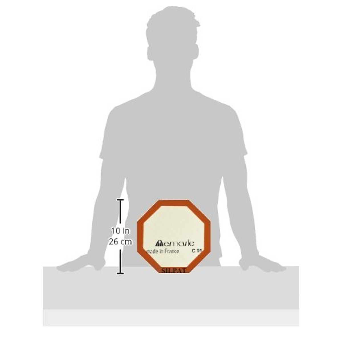 Silpat Octagonal Non-Stick Microwave Baking Mat