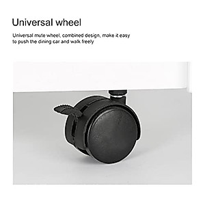 XXXDXDP 4 Tier Storage Trolley Cart Kitchen Organizer Bathroom Movable Storage Shelf Wheels Household Stand Holder Furniture