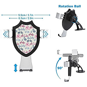 Crazy Bike Bicycle Car Phone Holder Mount Universal Cellphone Vent Clamp for Dashboard Windshield Stand