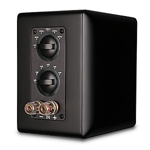 Aperion Audio RST MKII Aluminum-Ribbon Super Tweeter Pair for Home Theater Stereo Speaker HiFi Audiophile Ultra High-End Frequency Response up to 40kHz Pair (Stealth Black)