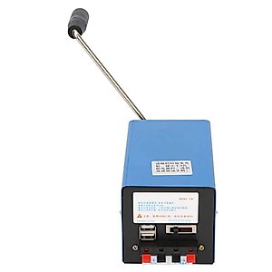 Hand Crank Generator, Portable High Power Emergency Dynamotor with USB Plug for Camping Outdoor Computer Charging hand cranked generator pedal power generator generators for home use