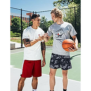 Champion Men's Lacrosse Short, granite Heather, LARGE