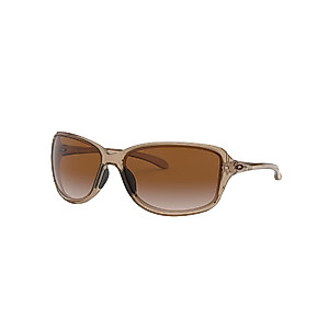 Oakley OO9301 Cohort Sunglasses + Vision Group Accessories Bundle, womens (Sepia/Dark Brown Gradient (930102)