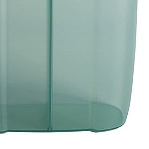 Storage Box Storage Container Cereal Storage Container Large Capacity Eco-friendly Sealed Fresh-keeping Visible Sealed Food Cans for Kitchen - Green