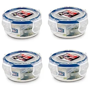 Lock & Lock, No BPA, Water Tight, Food Storage Container, 3-oz, Pack of 4, HPL931