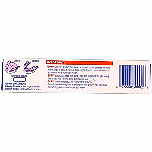 Fixodent Free Denture Adhesive Cream 2.40 oz (Pack of 5)