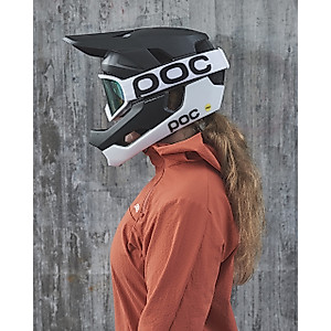 POC Otocon Race MIPS Fullface Helmet - Exceptionally Lightweight and Well-Ventilated Full-face Protection with Integrated tech for Extra Safety