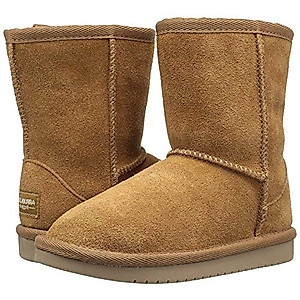 Koolaburra by UGG Kids Koola Short Fashion Boot, Chestnut, 03 Youth US Little Kid
